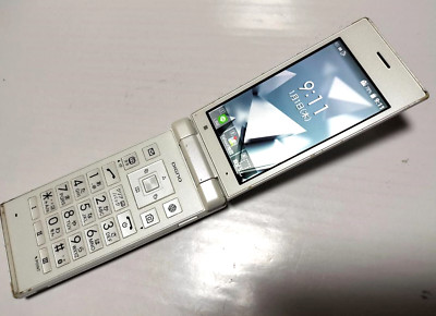 KYOCERA 701KC DIGNO KEITAI 2 Tough Android Flip Phone White Unlocked | eBay