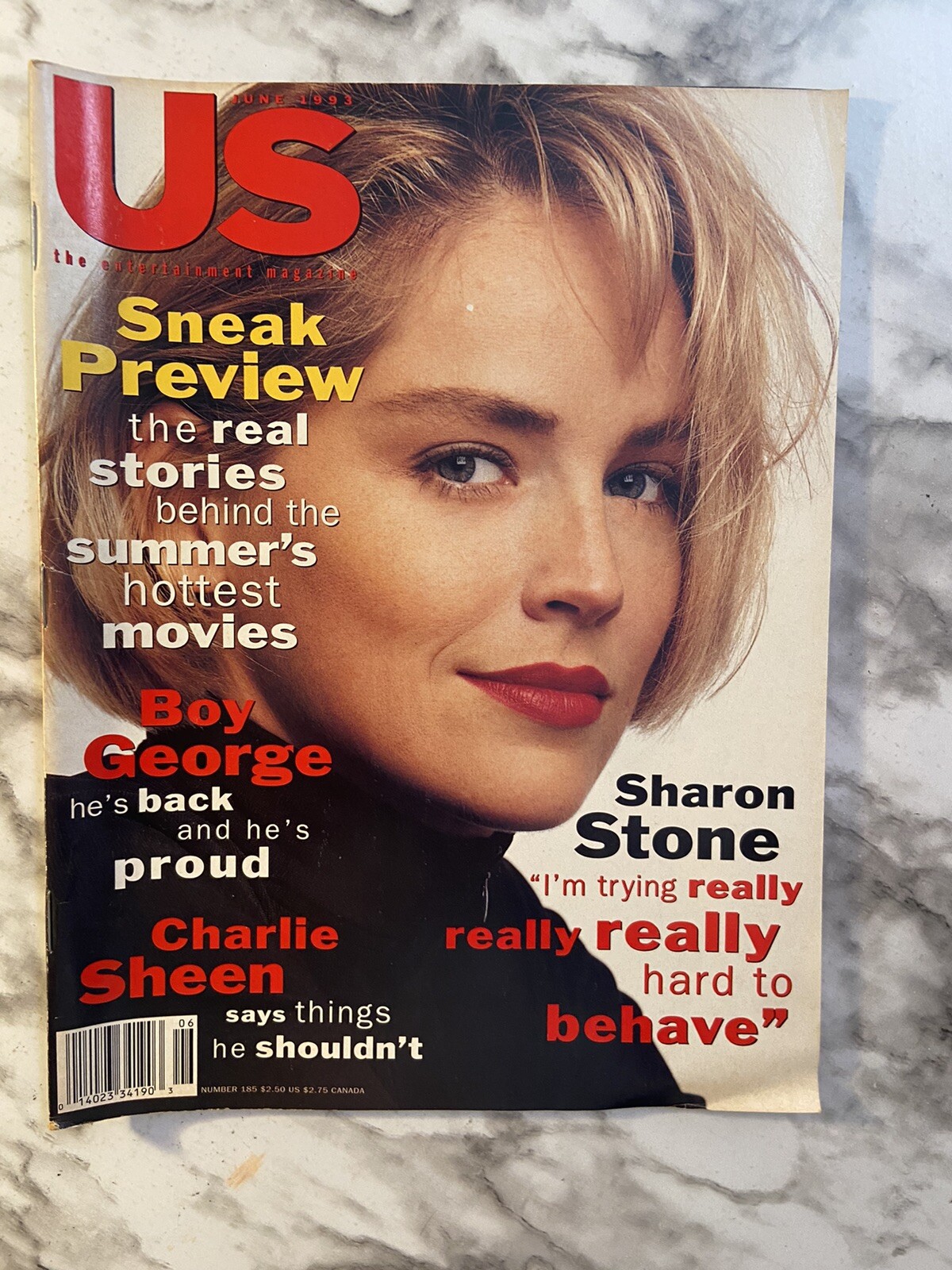 US - Sharon Stone, Kate Beckinsale, Samantha Mathis, Boy George - 1993 ...