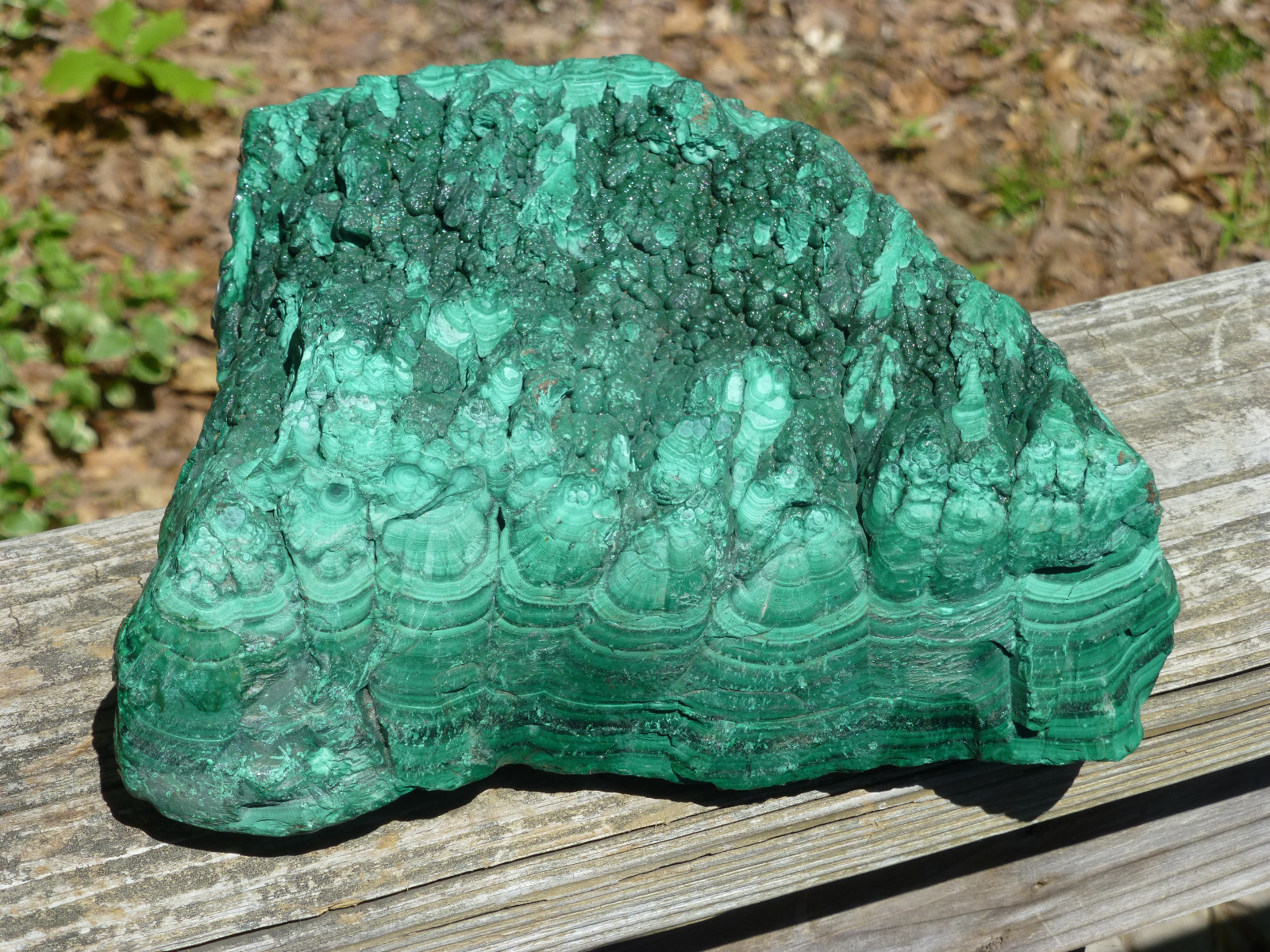 BIG Malachite rock stone specimen 15.2 lbs 9" Natural Untreated | eBay