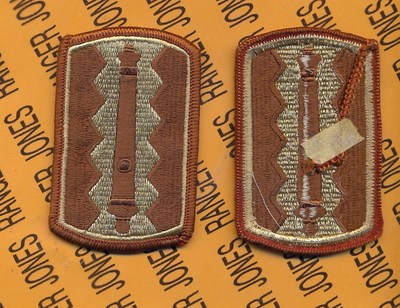 US ARMY 54th FA Field Artillery Fires Brigade Desert DCU 3" uniform ...