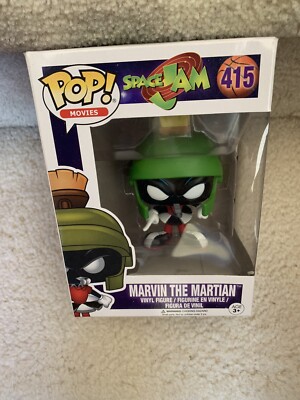 Funko Pop! Space Jam #415 Marvin The Martian NONMINT | eBay