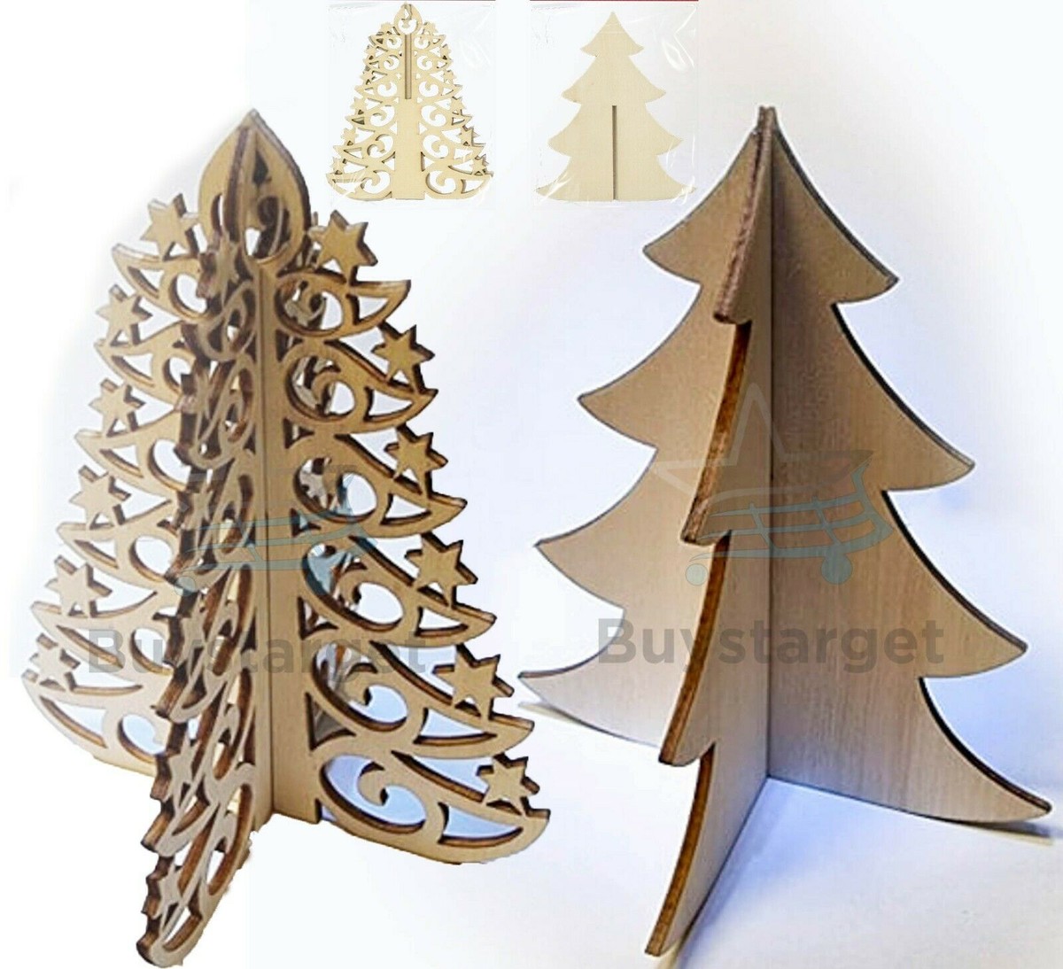 3d Wood Christmas Tree