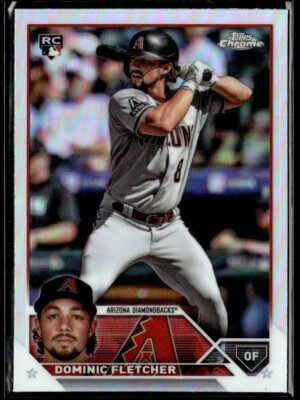 2023 Topps Chrome Update Dominic Fletcher Rookie Arizona Diamondbacks # ...