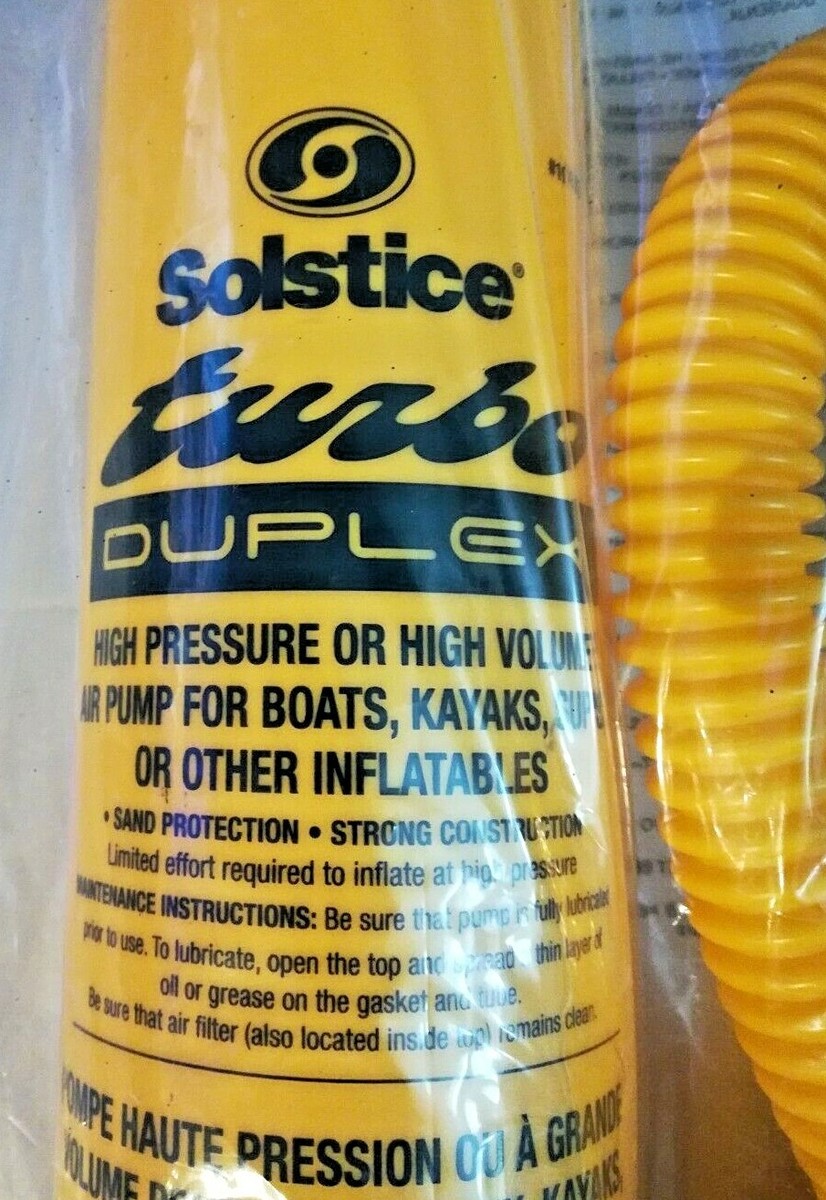 High Pressure Inflatable Pump Solstice SUP High Pressure Pump - Dual ...
