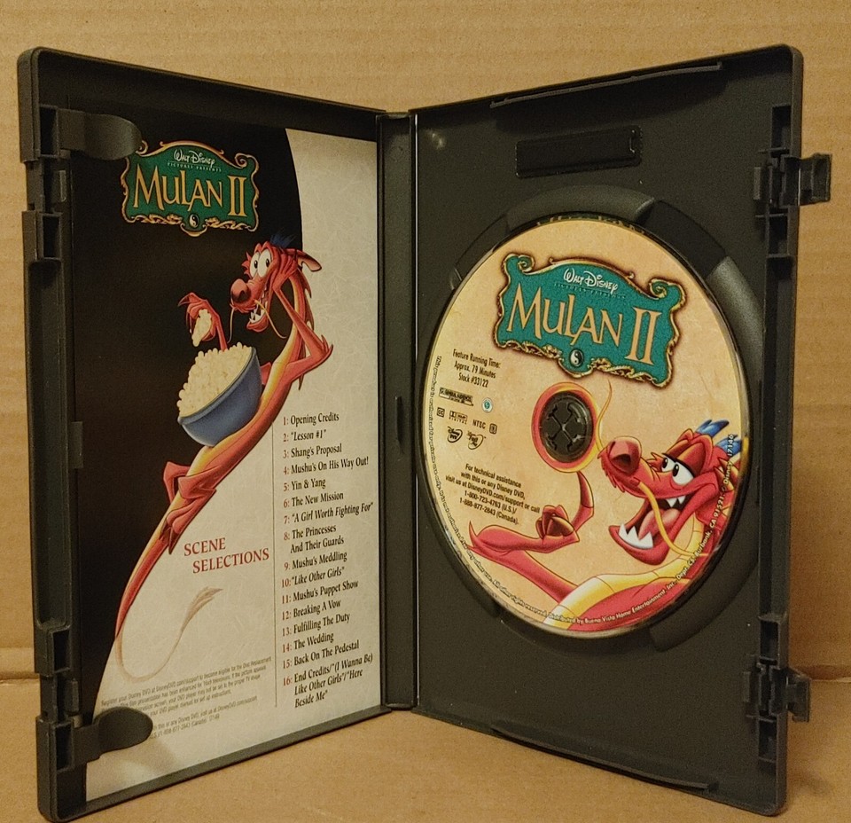 Disney Mulan & Mulan II - DVD - Widescreen | eBay