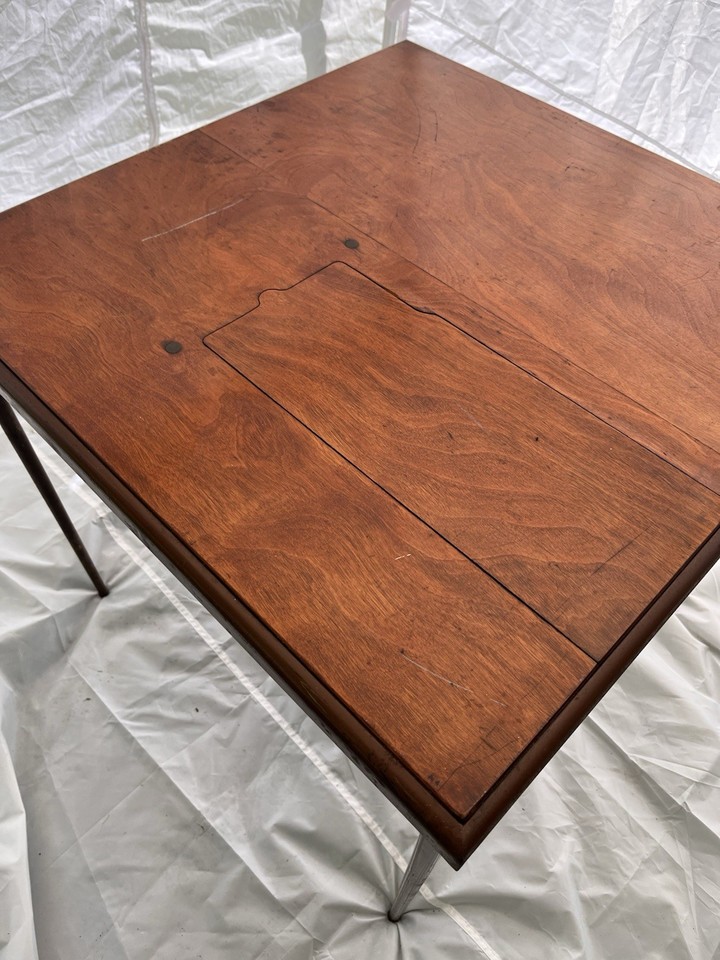 RARE VINTAGE SINGER FEATHERWEIGHT 221 FOLDING SEWING TABLE IN NICE ...
