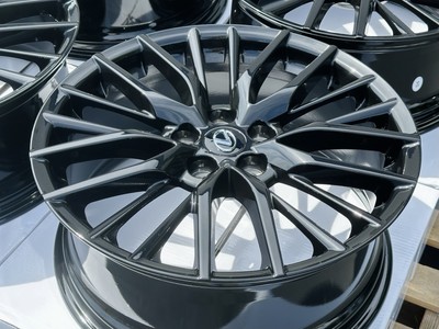"19"" Fierce Wheels Black Multi Spoke | Fit: Lexus ES300 ES350 ES200 ...