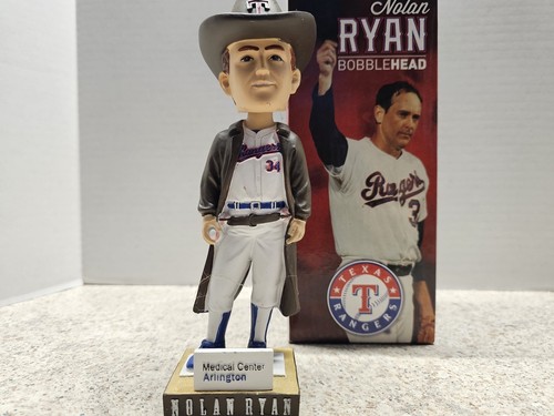 Nolan Ryan Texas Rangers MLB 2013 SGA Bobblehead NIB Duster | eBay