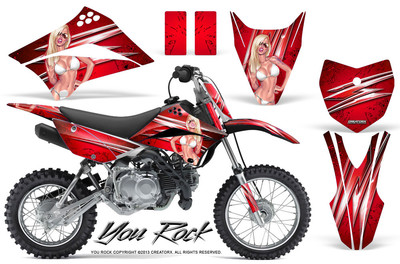 Kawasaki KLX110L KLX 110 L 2010-2019 Graphics Kit CREATORX Decals ...