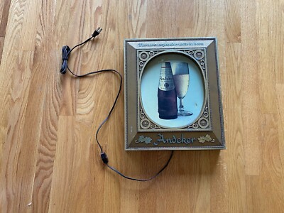 Collectible Andeker The Most Expensive Taste In Beer Light Up ...
