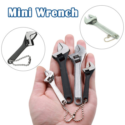 2.5" Mini Metal Wrench Adjustable 0-10mm Jaw Spanner Wrenches Hand Tool ...