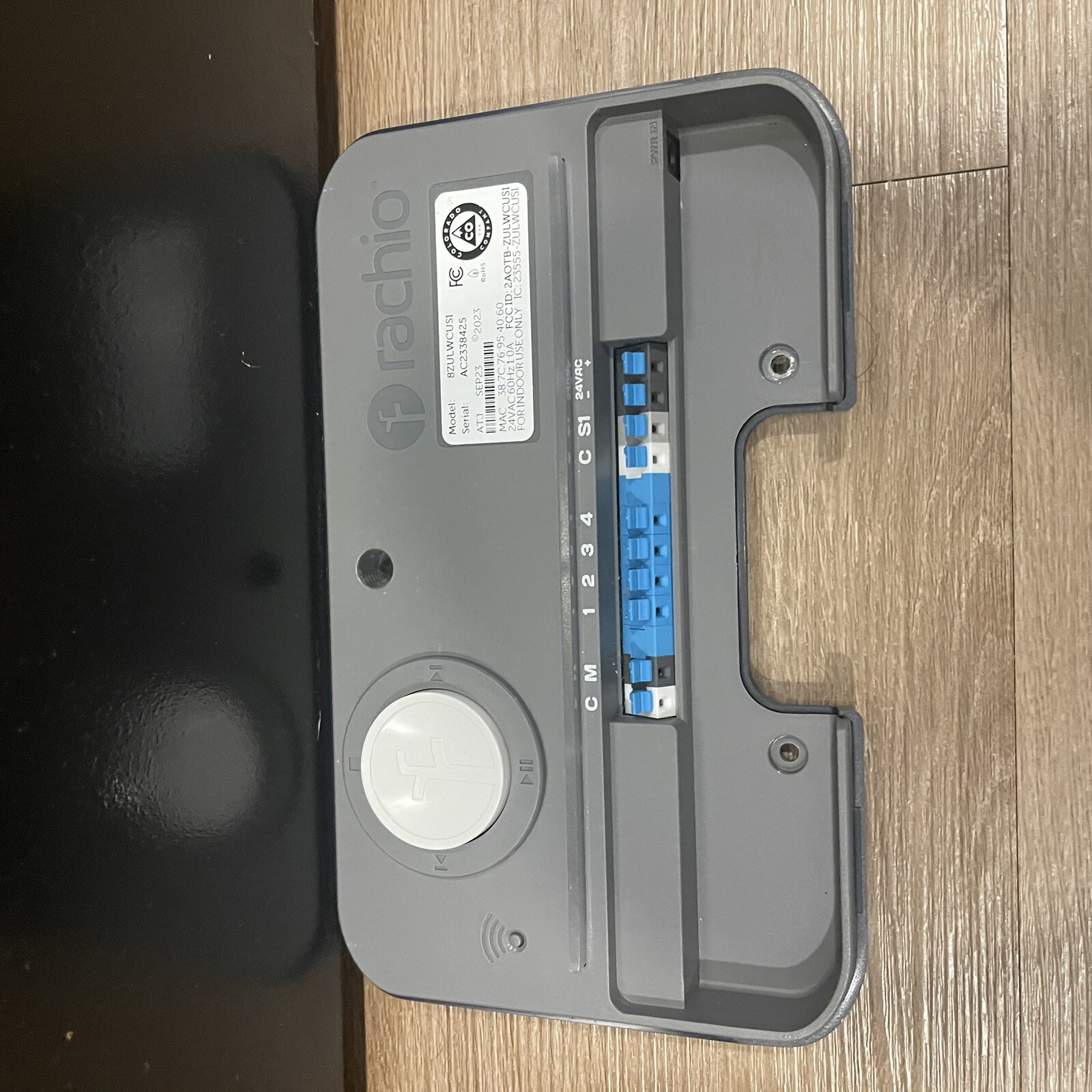 Rachio 3 Gray Black 4 Zones App Control Smart Sprinkler Controller Only ...