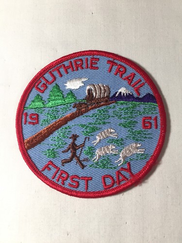 1961 Guthrie Trail First Day BSA Trail Patch | eBay