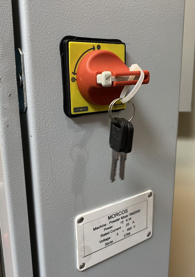 Electrical Control Panel with Disconnect, Counter/Timer, Power Supply ...