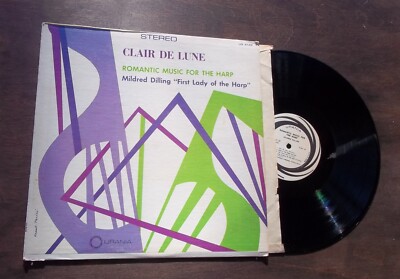 MILDRED DILLING, CLAIR DE LUNE, CLASSICAL ROMANTIC LP, URANIA LABEL | eBay