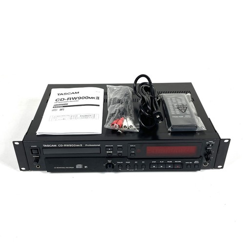 TASCAM CD-RW900MKII Professional CD Recorder / Player Genuine remote ...