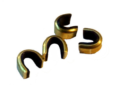 New Brass Nock Nocking Point Archery String Recurve Small Medium Saunders 5 sets | eBay UK