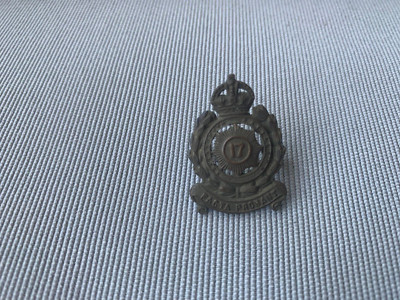 Australia 1930-42 Collar Badge 17th Bn North Sydney Regiment Badge E51 ...