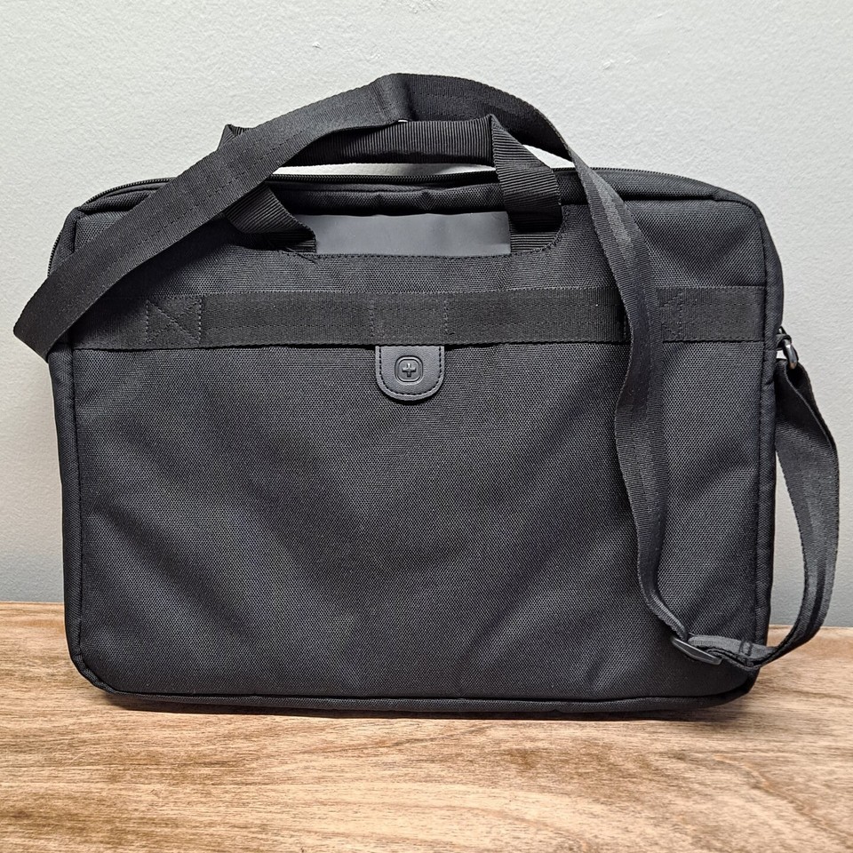 SwissGear Anthem Black Computer Slimcase Travel Bag Fits up to 17 ...