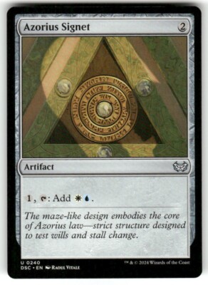 Azorius Signet Commander Tarkir Dragonstorm MTG Magic NM | eBay