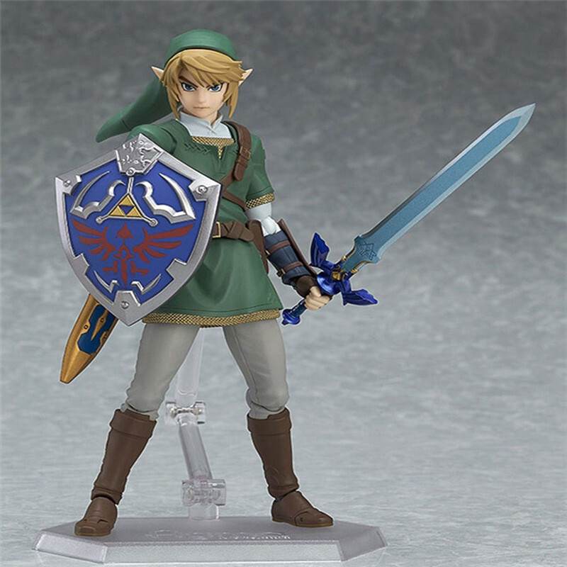 The Legend of Zelda Twilight Princess Link Posable Action Figure Figma ...