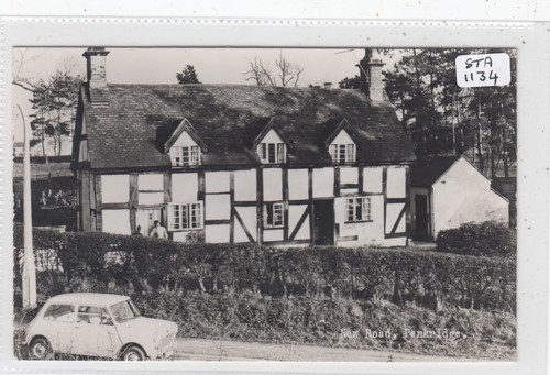 PENKRIDGE Staffordshire New Road with House / Parked Mini Car RP | eBay UK