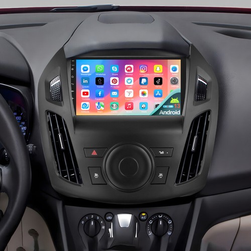 For 2014 2015-2018 Ford Transit Connect 9" Android 13 Car Stereo Radio ...