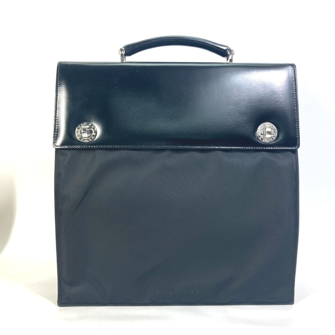 Bvlgari Side Turn Lock Briefcase Vertical Handbag Bag… - Gem