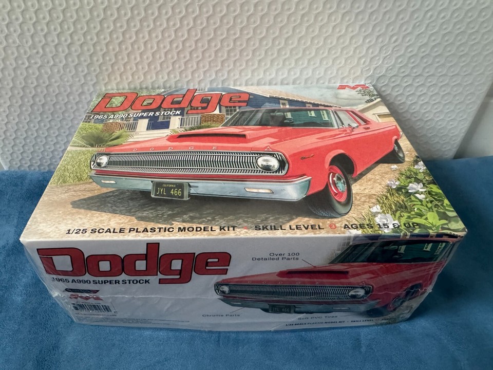 Moebius 1965 Dodge A990 Super Stock 1/25 Model Kit MOE2460 | eBay