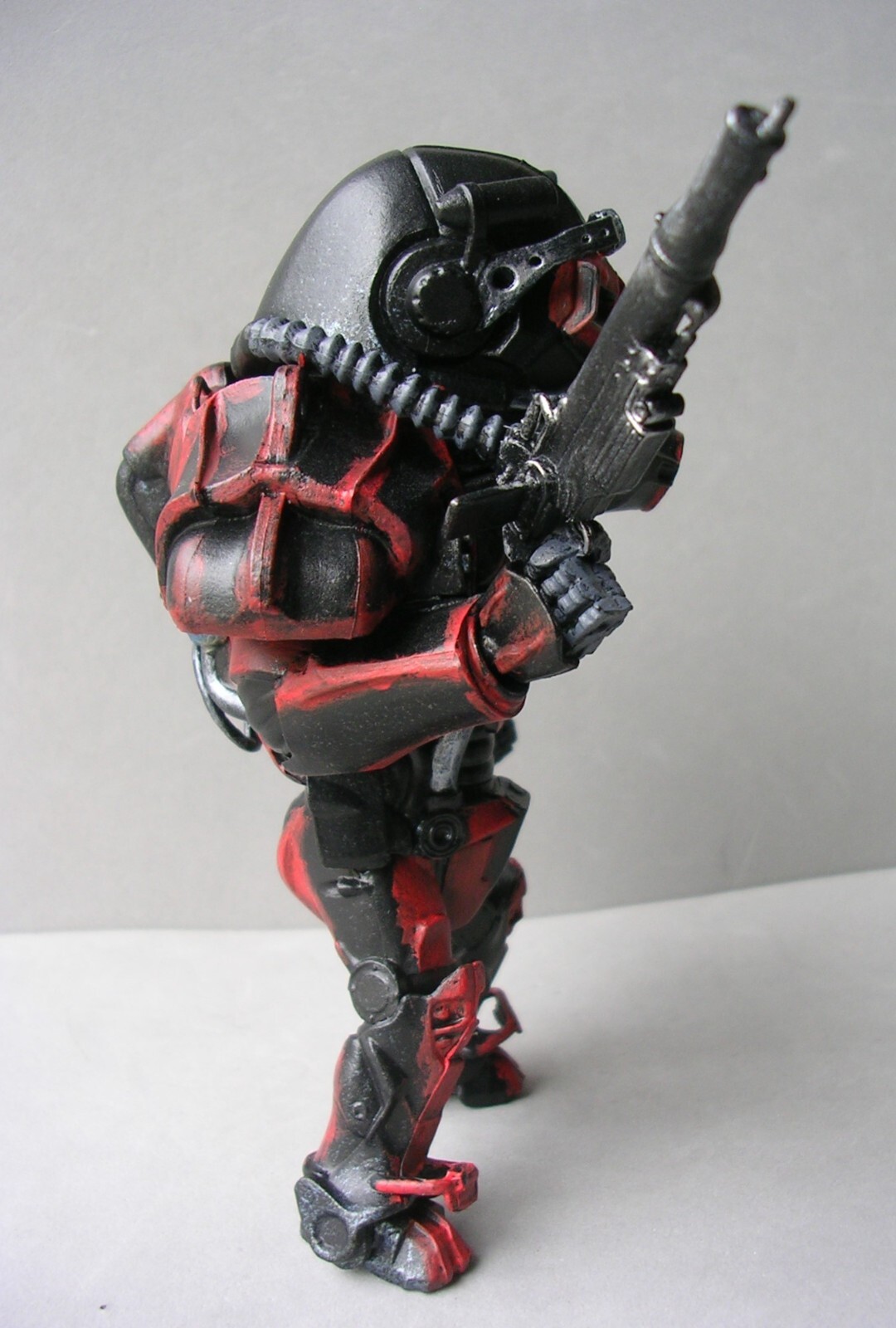 Fallout T-60 Brotherhood of Steel OUTCAST Custom Painted Figure 5" Loot ...