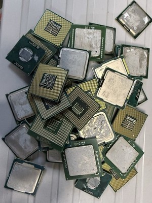 2 Lb Scrap CPU Processors Intel Xeon, LGA 115x & 2011 Sized for Gold ...