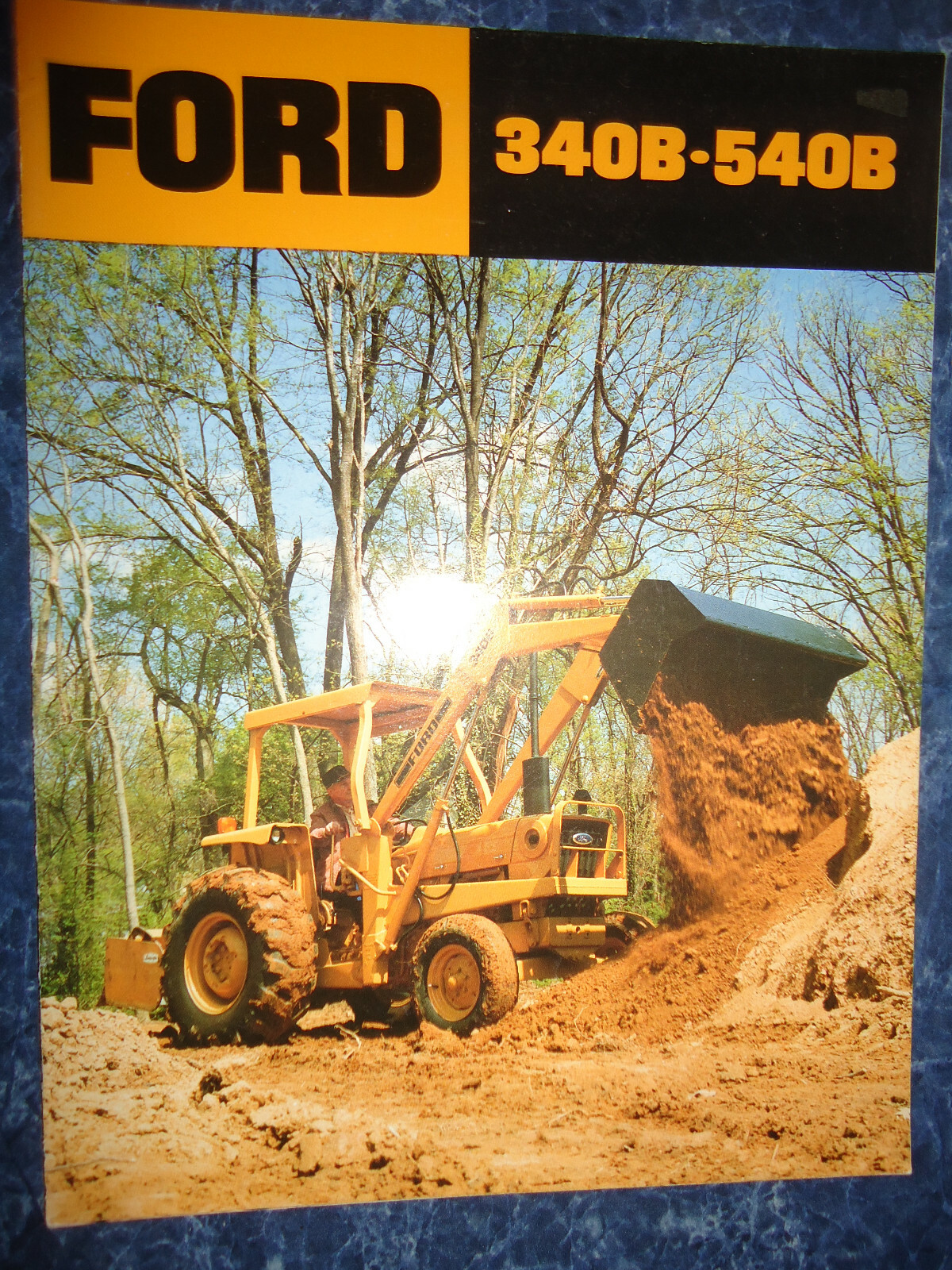 FORD 340B - 540B TRACTOR LOADER BROCHURE | eBay
