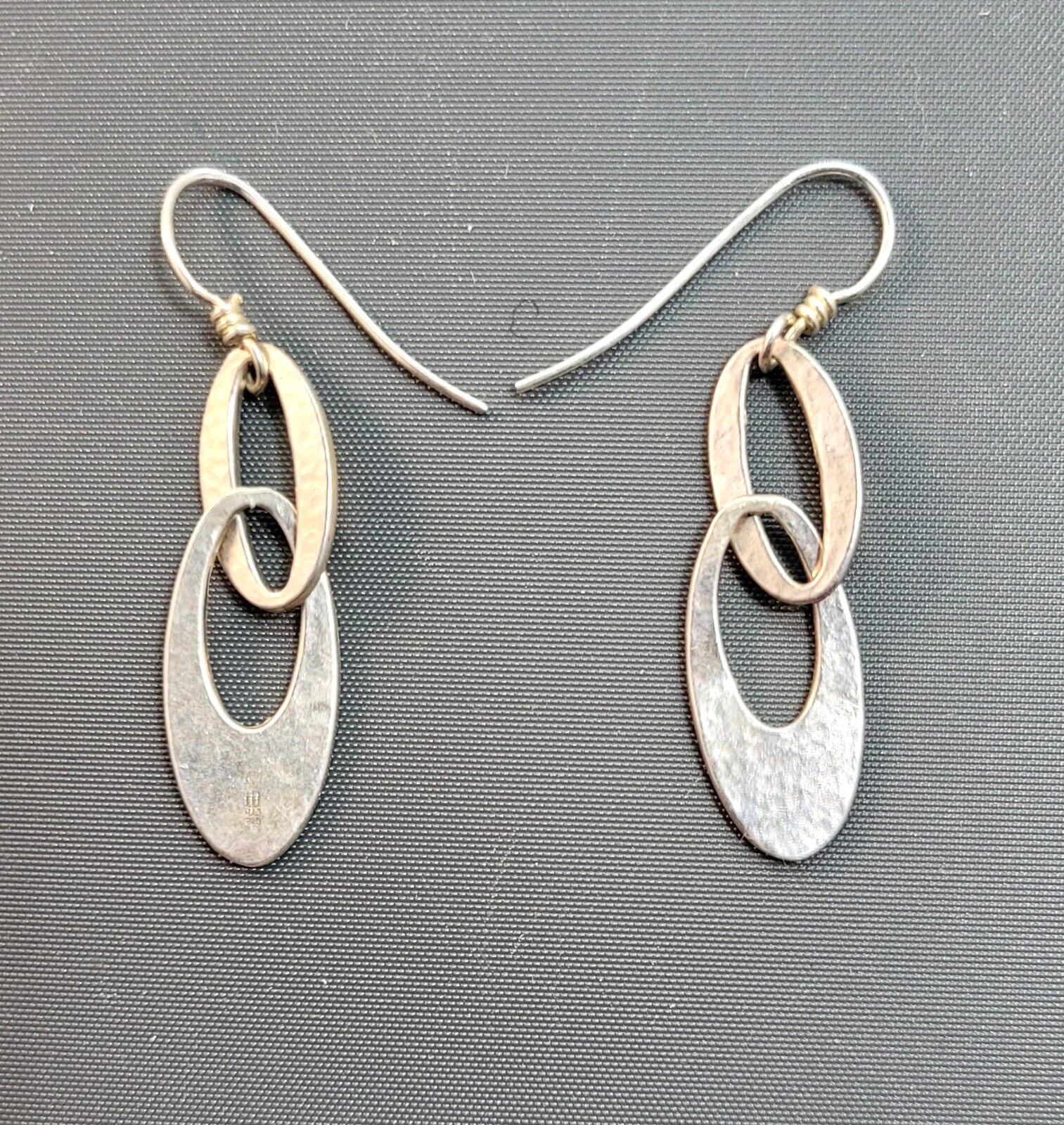 James Avery Sterling Silver Oval Double Loops Danglin… - Gem