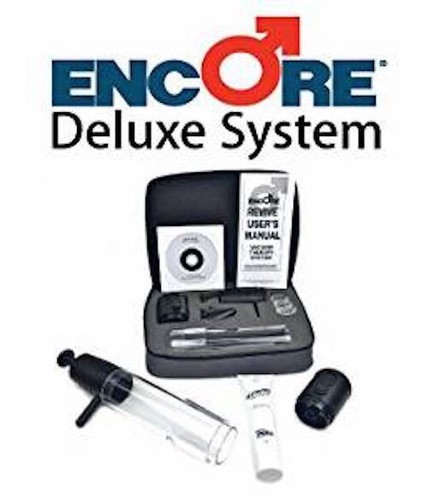 Encore Deluxe Battery/Manual Powered Vacuum Pump ED Erectile ...