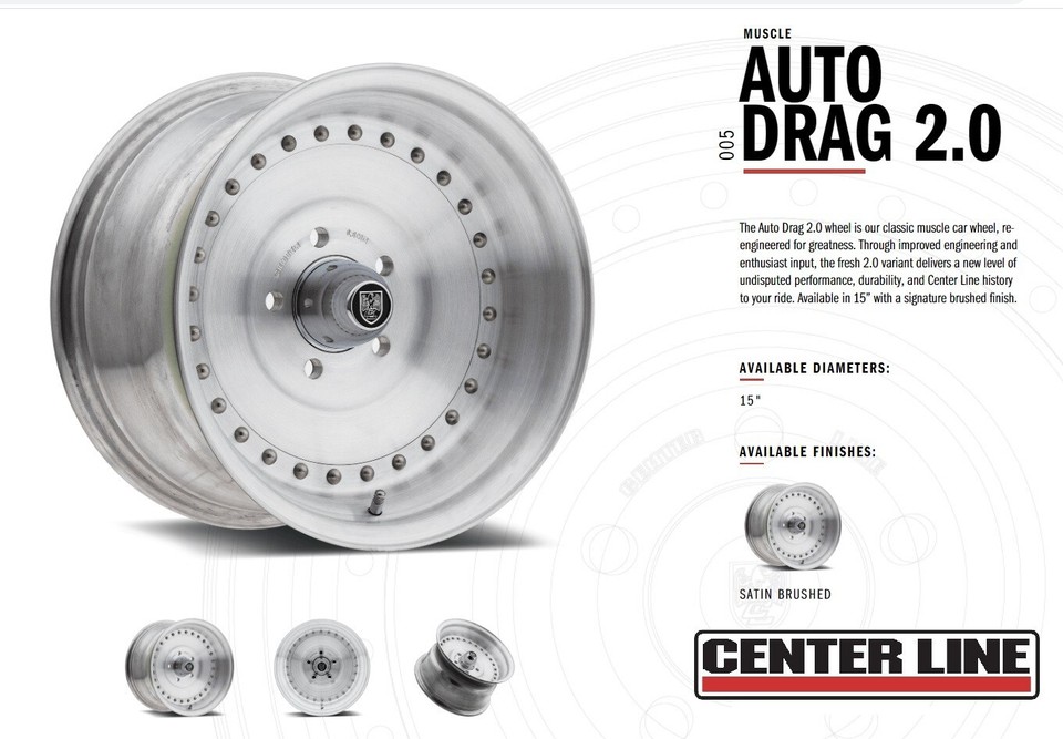 CENTERLINE AUTO DRAG 15X7 15X8.5 Wheels BFGoodrich Tires 205 235 60 15 ...