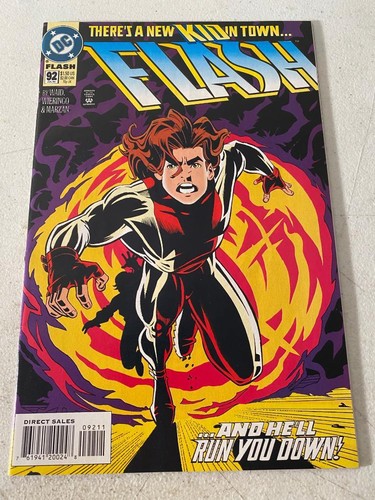 FLASH #92 First Print 1st Appearance of Impulse DC Comics 1994 | eBay