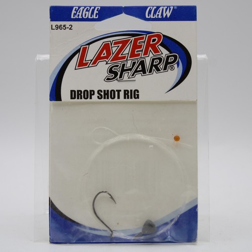Eagle Claw Lazer Sharp L965 Drop Shot Rig Size 2 | eBay