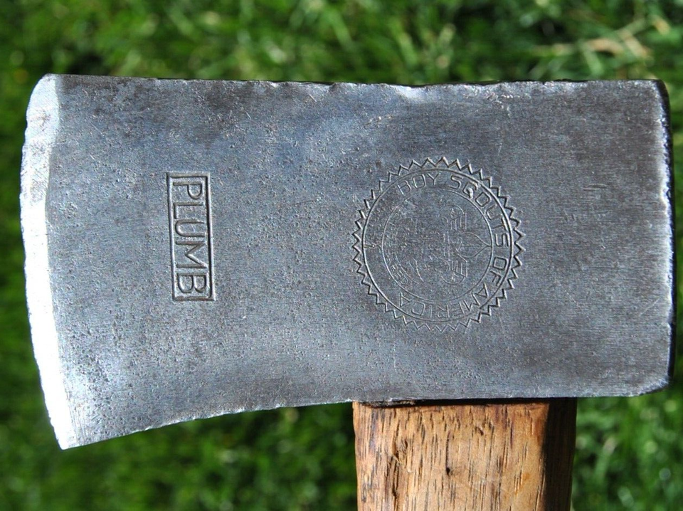 PLUMB VOYAGEUR - 1933 – 1938 Boy Scout of America Axe w/ Sheath - NO ...