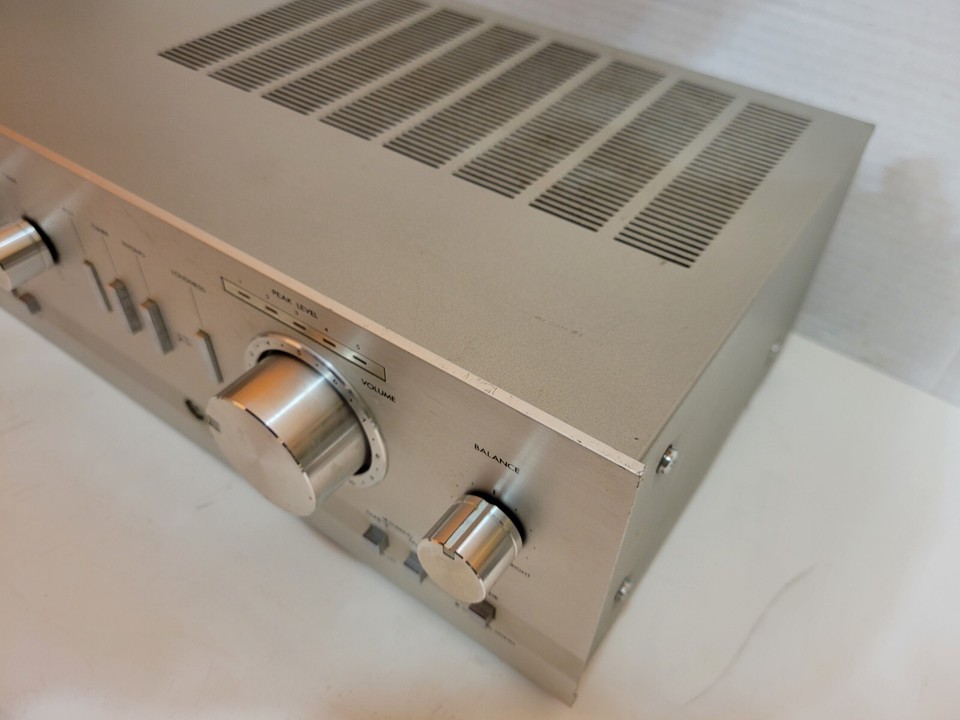 JVC A-S7 integrated stereo amplifier, silverface, For Parts or Repair ...