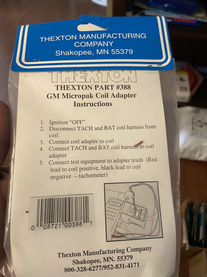 Thexton: GM Micropak Coil Adapter 388 | eBay