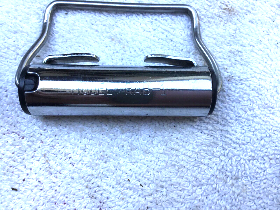 Chrome Clip On Seat RETRACT-A-Belt Seat Belt Retractors impala gto ...