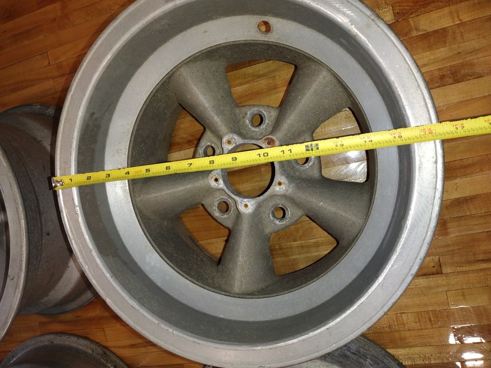 Set Of 4 American Racing Equipment Aluminum Torq 15x8.5 Wheels 1 1/4 ...