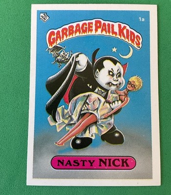 1985 Topps Garbage Pail Kids GPK Series One UK Trading Sticker #1A ...