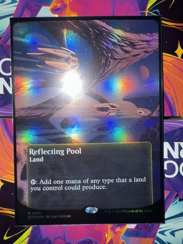 Reflecting Pool Borderless *FOIL* 0081 [Edge of Eternities] Magic MTG ...