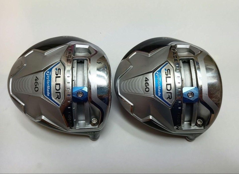 TaylorMade SLDR Drivers 2-Pack 10.5° & 12° Loft 460cc Heads Set | eBay