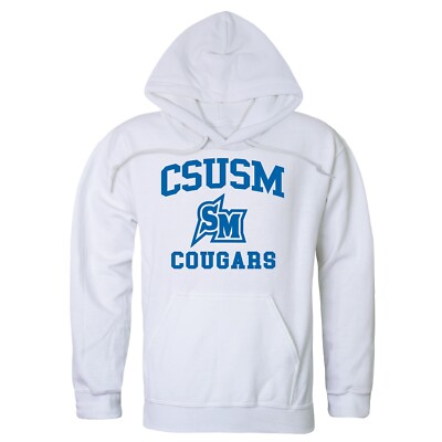 Cal State University San Marcos Cougars CSUSM NCAA Seal Hoodie | eBay