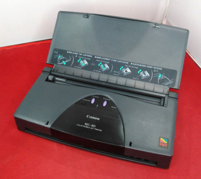 Canon BJC80 portable printer used, Parallel interface, no print head ...