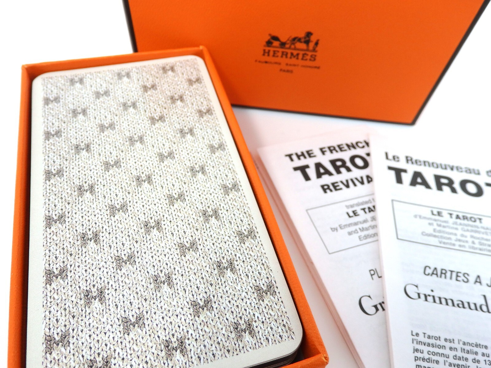 HERMES Tarot Cards With Manual Authentic Deck of Playing Cards Small H ...