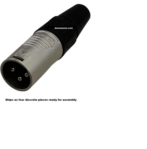 1 Pair REAN RC3F Female & RC3M Male 3 Pin XLR Cable Mic Connectors Free ...