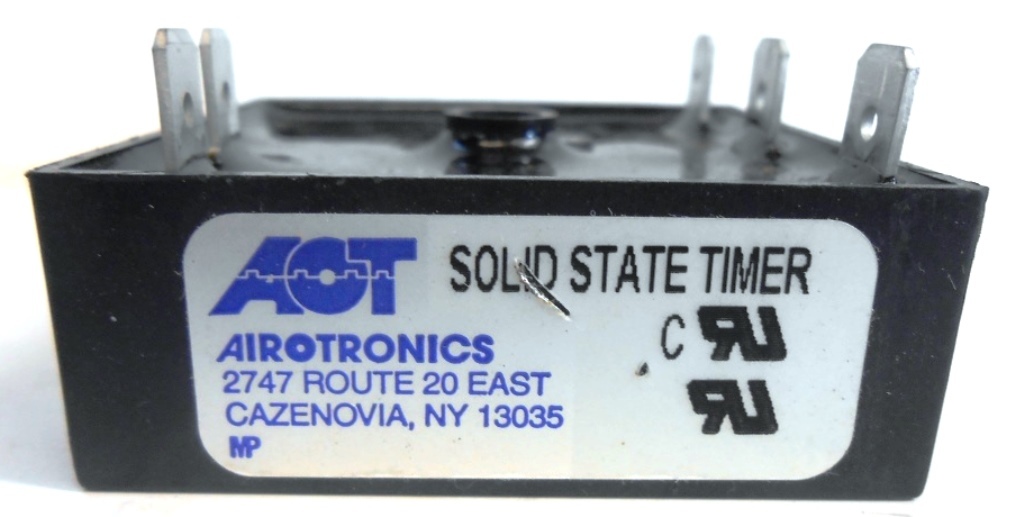 AIROTRONICS, SOLID STATE TIMER RELAY, TH3L30010DS, 24 VAC, 1 AMP | eBay
